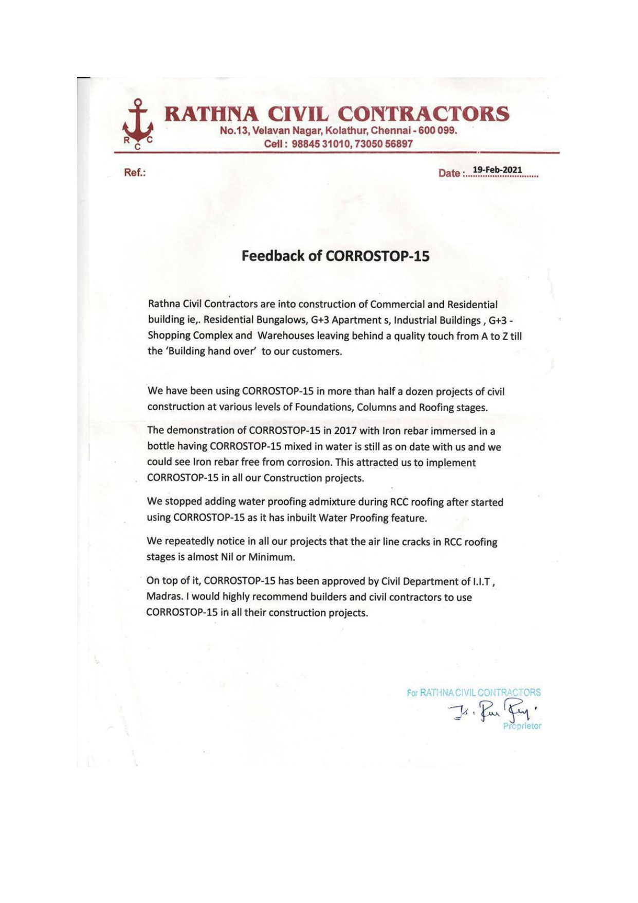 Corrostop – 15 – Laal Chemicals